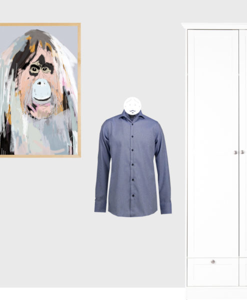 Knager - hvide. Unikt knage design med magnet. Både til børn og voksne.