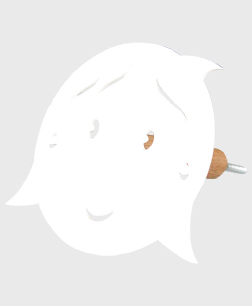 Knager - hvide. Unikt knage design med magnet. Både til børn og voksne.